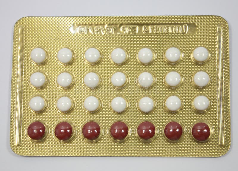 Oral contraceptive pill stock image. Image of tablet - 60855699
