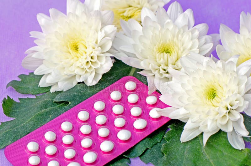 Oral contraceptive pills. stock image. Image of pharmacy - 34891889