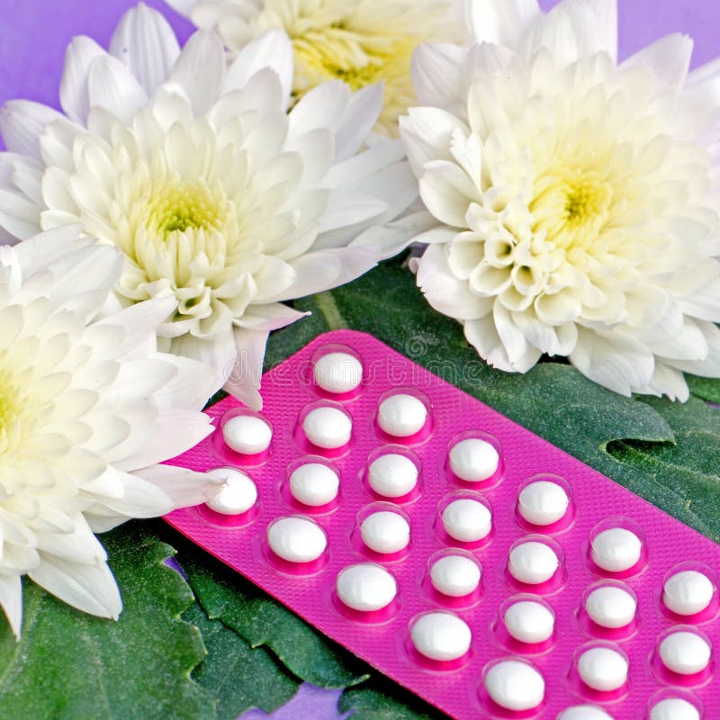 Oral contraceptive pills. stock image. Image of control - 36199975