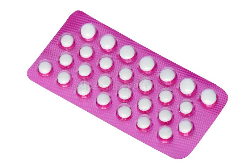 Oral contraceptive pills. stock image. Image of pharmacy - 34891889