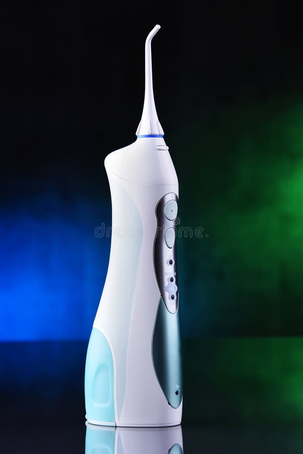 Oral Irrigator or Dental Water Jet Stock Photo - Image of hygiene ...