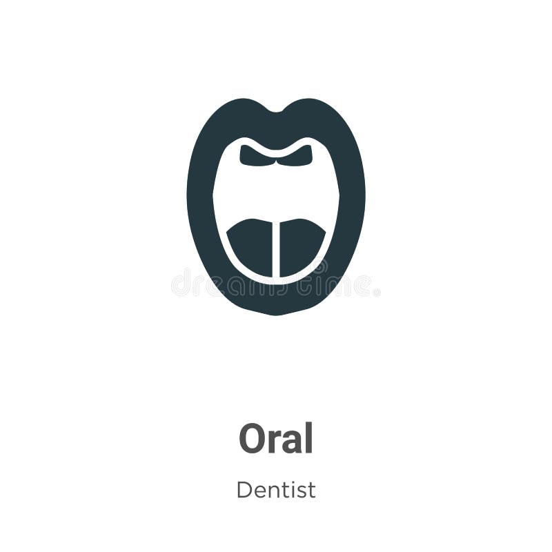 Oral vector thin line icon stock vector. Illustration of flat - 163405535