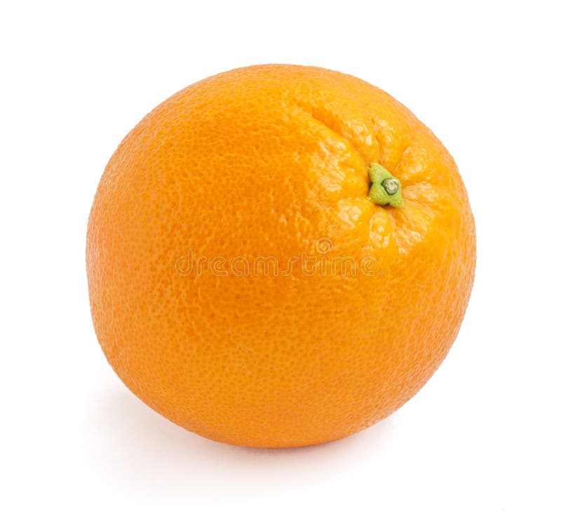 Single Full Orange Fruit stock photo. Image of flavor - 17782472