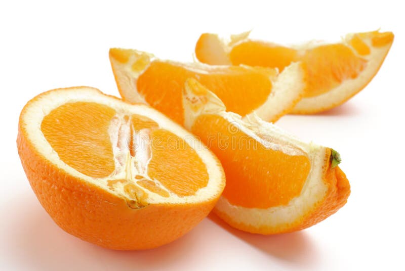 Orange Sections stock image. Image of orange, citrus, sections - 2408813