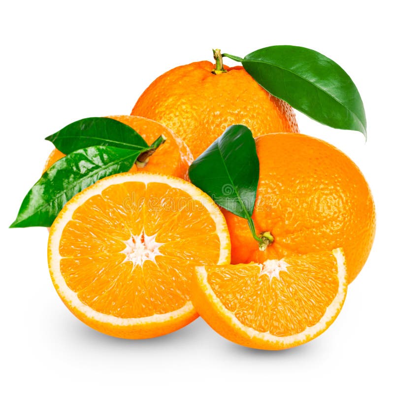 Orange coupée en tranches photo stock. Image du végétarien - 30984692