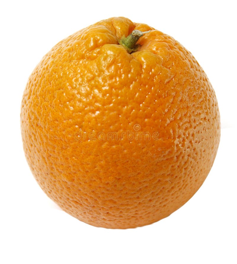 Orange stock photo. Image of curve, healthy, isolated - 25858494