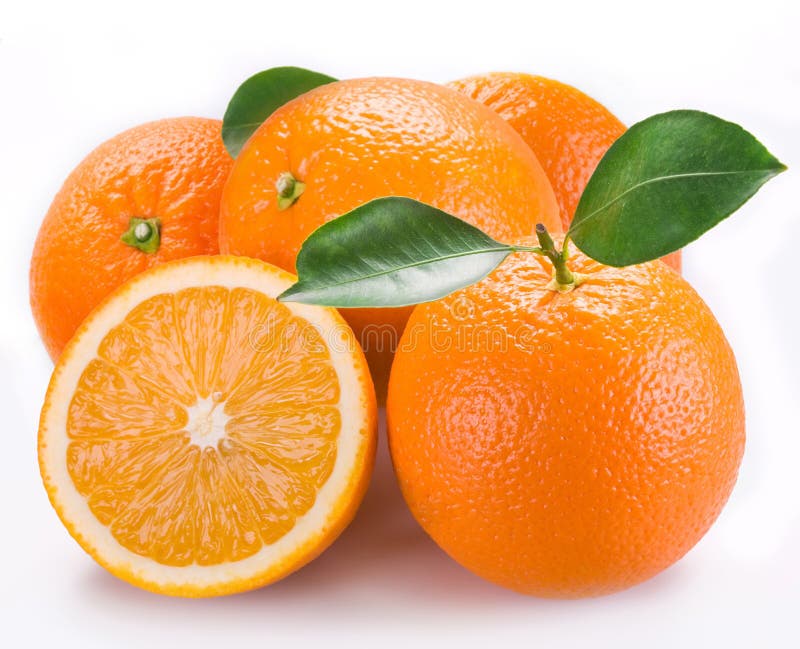 Two big oranges stock image. Image of arrangement, healthcare - 3163941