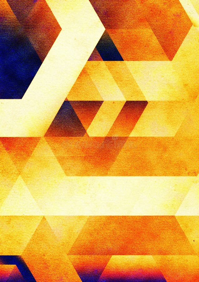 Orange abstract stock illustration. Illustration of lines - 85358