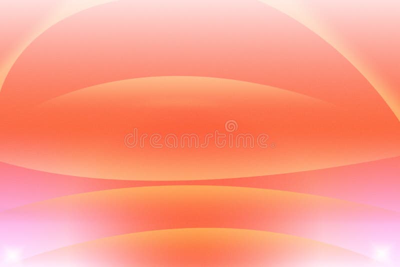 Orange Abstract Background with Circle Stock Illustration ...
