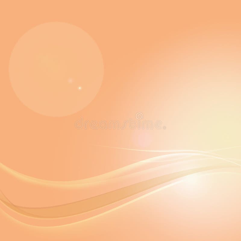 Orange abstract background stock illustration. Illustration of abstract ...