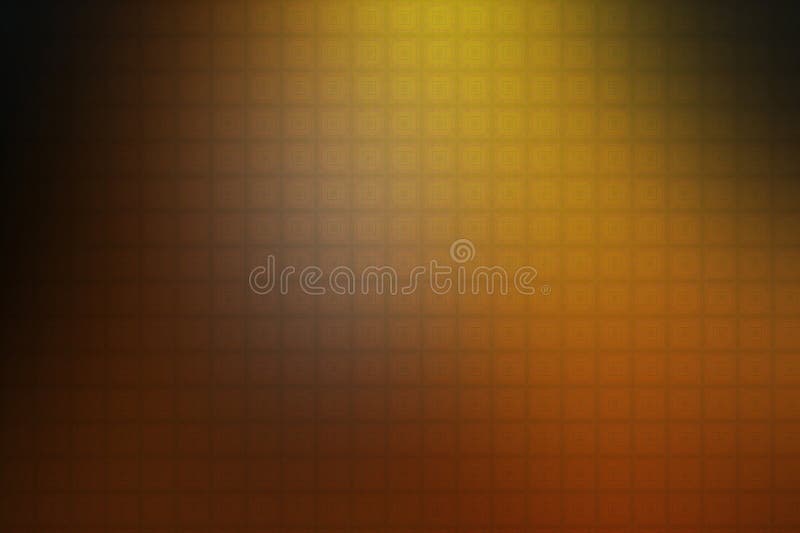 Orange Abstract Background with a Grid of Squares Stock Image - Image ...