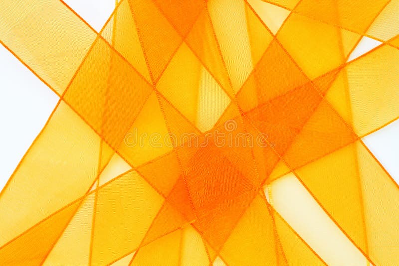 Orange Abstract Background with Intersection of Bright Ribbons Stock ...