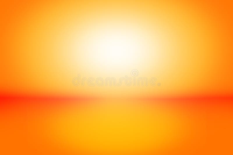 Orange Gradient Color, Orange Wall Stock Illustration - Illustration of ...