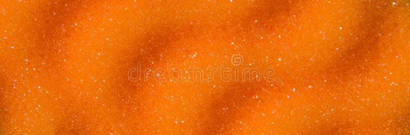 Orange Abstract Background, Texture of Sponge for Washing Dishes Format ...