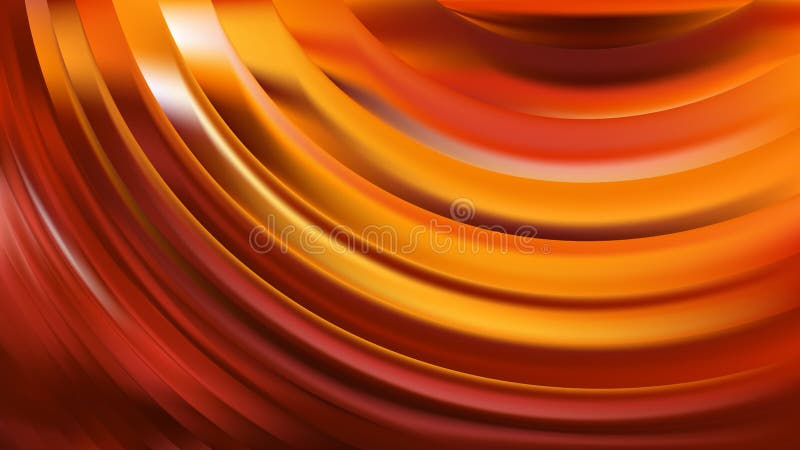 Orange Abstract Curve Background Vector Graphic Stock Vector ...