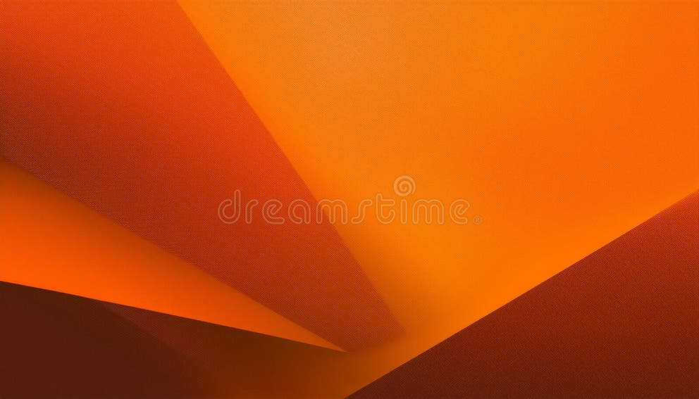 Orange Abstract Geometric Pattern with Grainy Gradient Effect, Noise ...