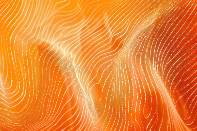 Orange Abstract Geometric Pattern with Grainy Gradient Effect, Noise ...