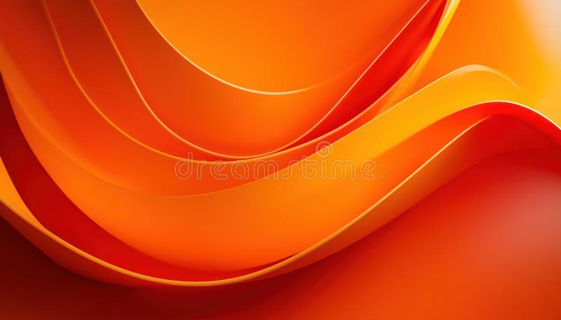 Orange Abstract with Geometric Shape: Modern Gradient Diagonal Rounded ...
