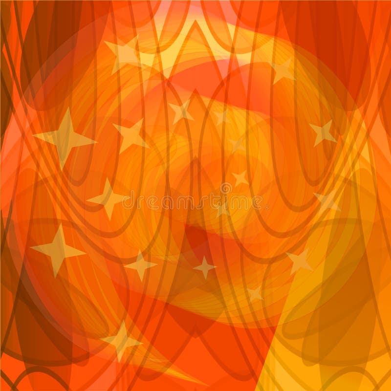Orange plasma ball stock illustration. Illustration of fractal - 1109331