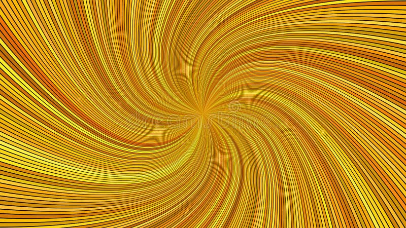 Orange Abstract Psychedelic Spiral Background - Vector Graphic from ...