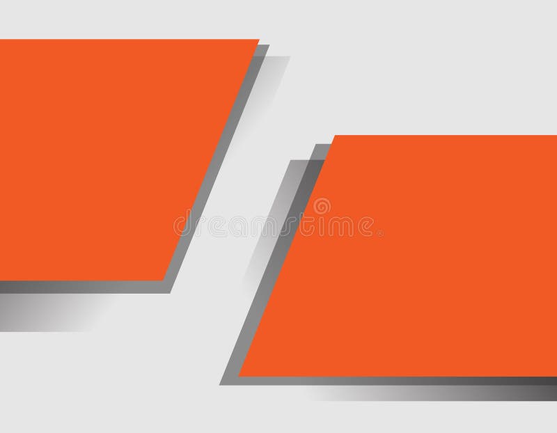 Orange Abstract Slant Shape Background. Stock Vector - Illustration of ...