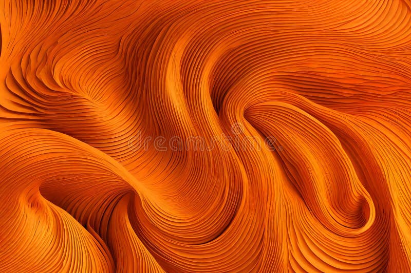 Orange Abstract Texture or Backdrop Stock Illustration - Illustration ...