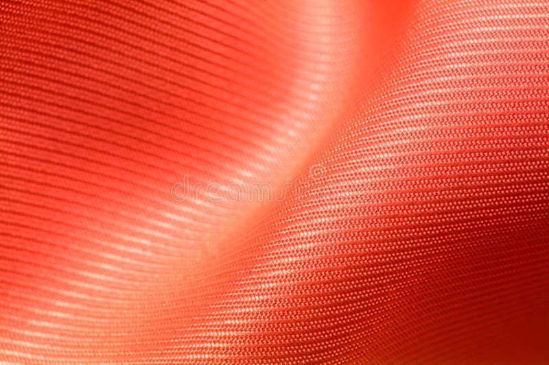 Orange Acetate Fabric Textured Background Stock Photo - Image of ...