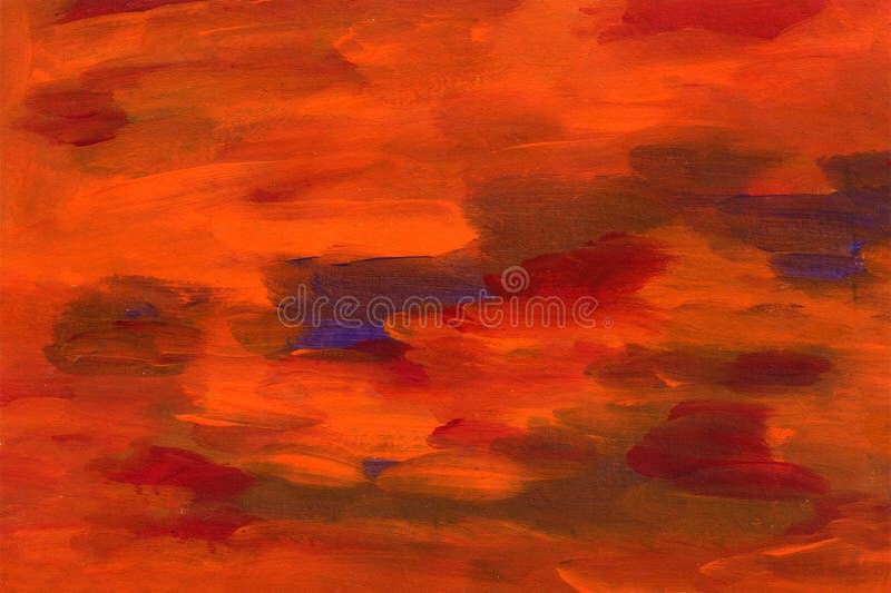 Orange Acrylic Background Texture Stock Illustration - Illustration of ...