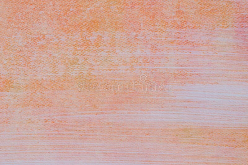 Orange Acrylic Painted on Paper Background Texture Stock Photo - Image ...
