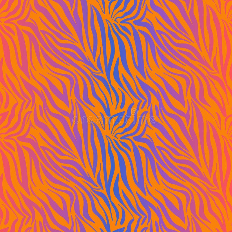 Orange Animal Skin Background Stock Vector - Illustration of trendy ...