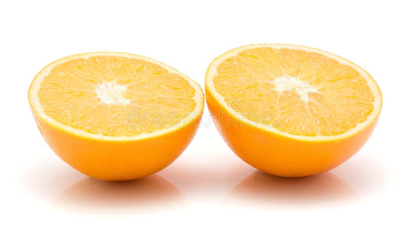 Orange, appelsin isolated stock photo. Image of quartered - 105464250