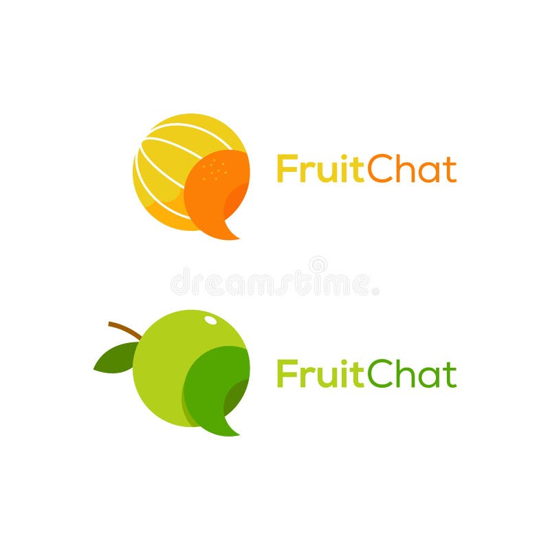 Chat Logo Fruit Stock Illustrations – 378 Chat Logo Fruit Stock ...
