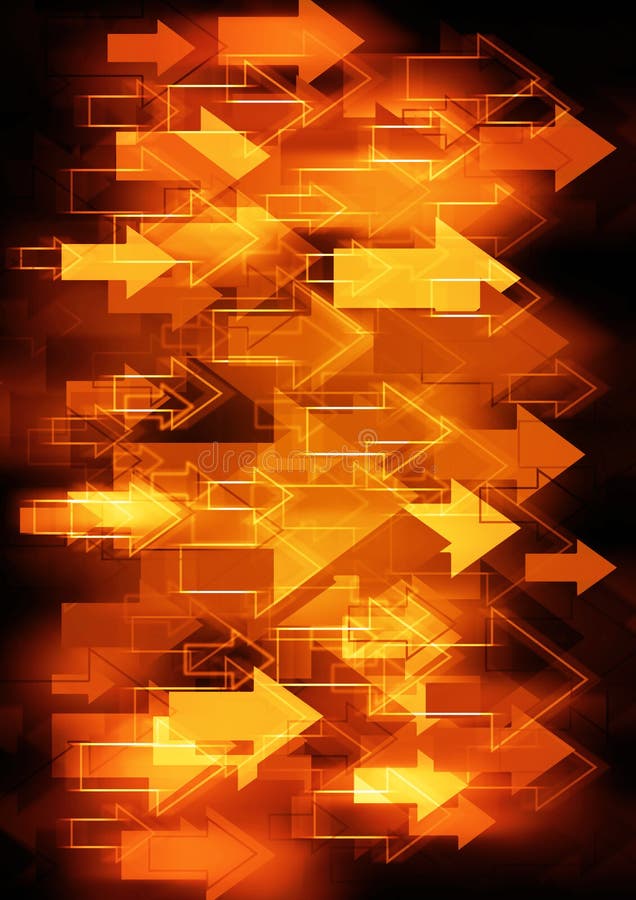 Arrows in Motion Abstract Background Stock Vector - Illustration of ...
