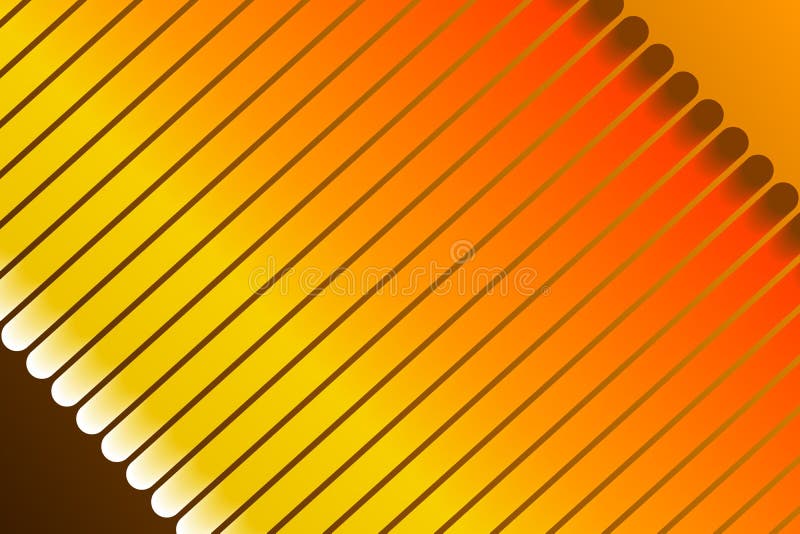 Orange Background, Abstract Form Stock Illustration - Illustration of ...