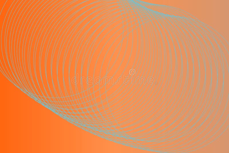 Orange Background Abstract Gradient with Waves Flow Pattern Stock ...