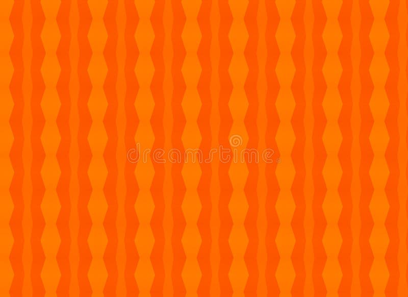 Orange Background with Abstract Simple Pattern Stock Illustration ...