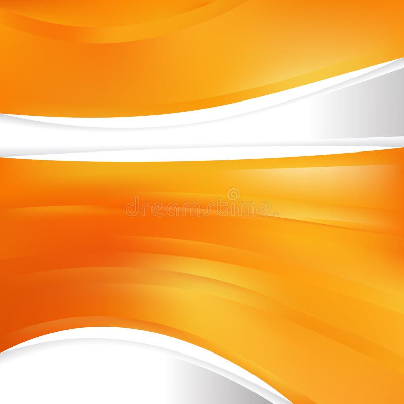 Orange Background Design Template Stock Vector - Illustration of ...