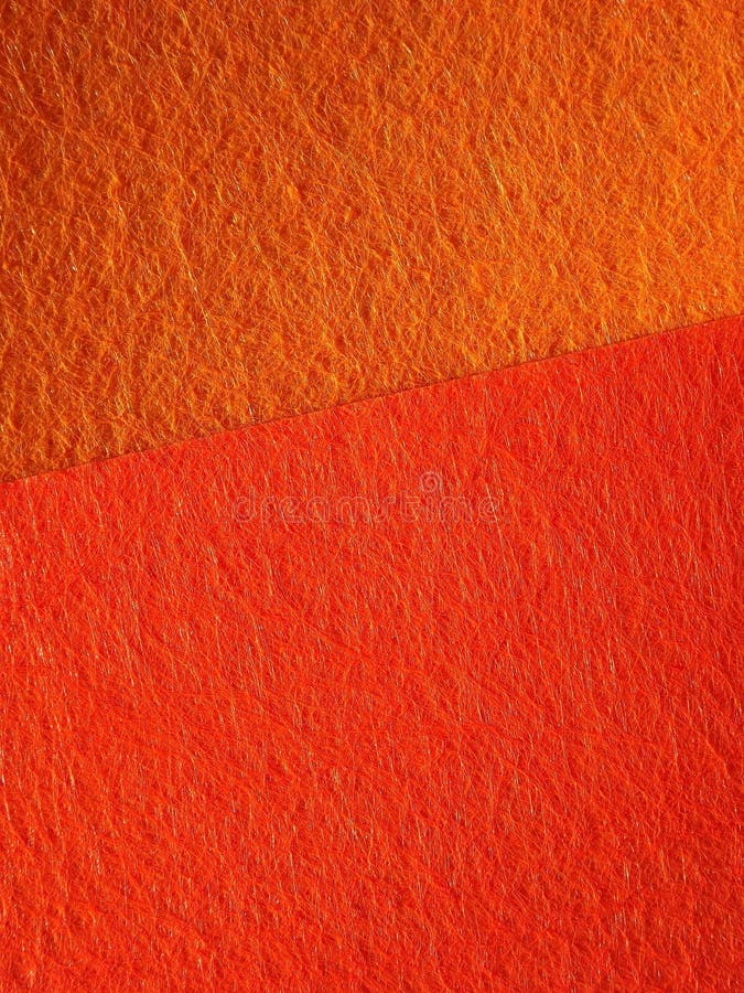 Orange Background with Structured Surface Imitation Felt Stock Photo ...