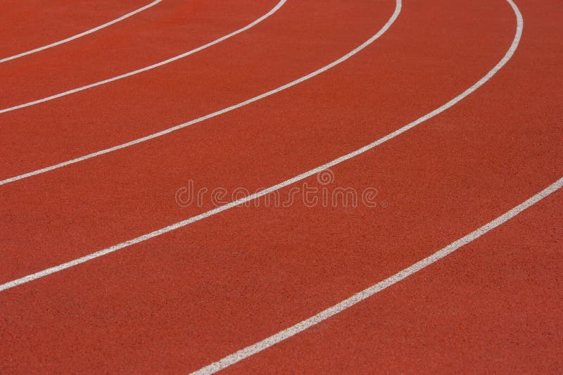 Orange Background Texture with White Lines Track for Running Stock ...
