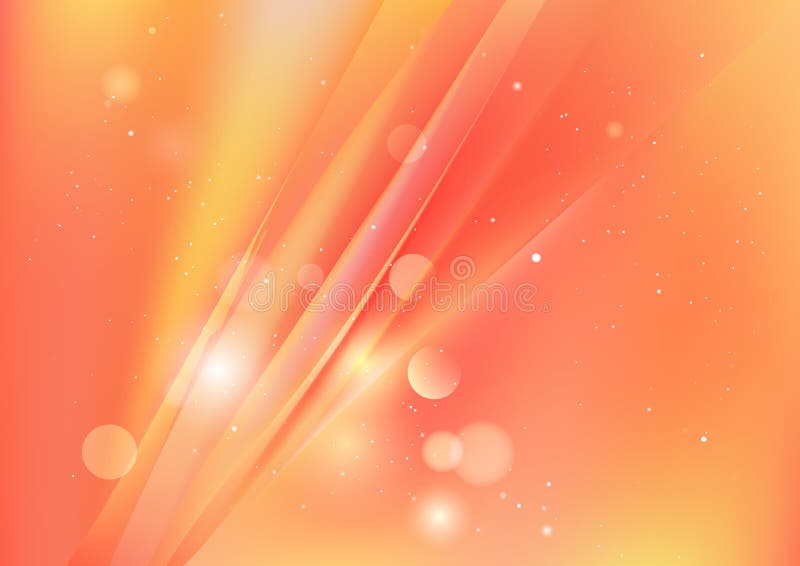 Orange Background Vector Graphic Stock Vector - Illustration of shine ...