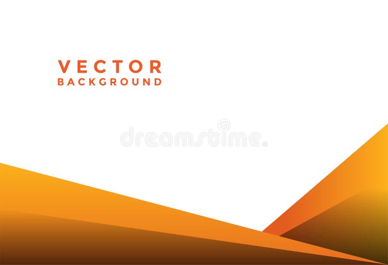 Orange Background Vector Lighting Effect Graphic for Text and Message ...