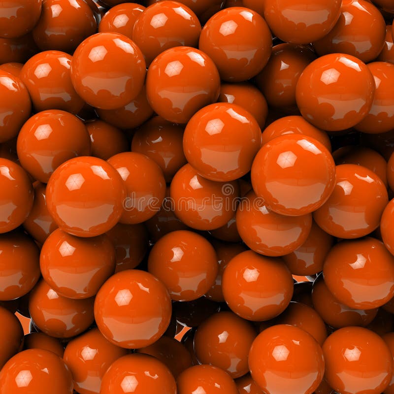 Orange Ball Background stock illustration. Illustration of wallpaper ...