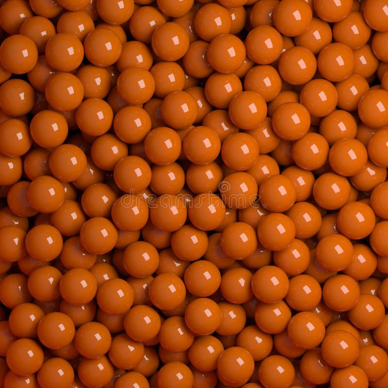 Orange balls stock illustration. Illustration of wallpaper - 115556184