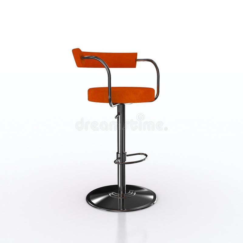 Bar Stool Furniture Top View Stock Illustration - Illustration of ...