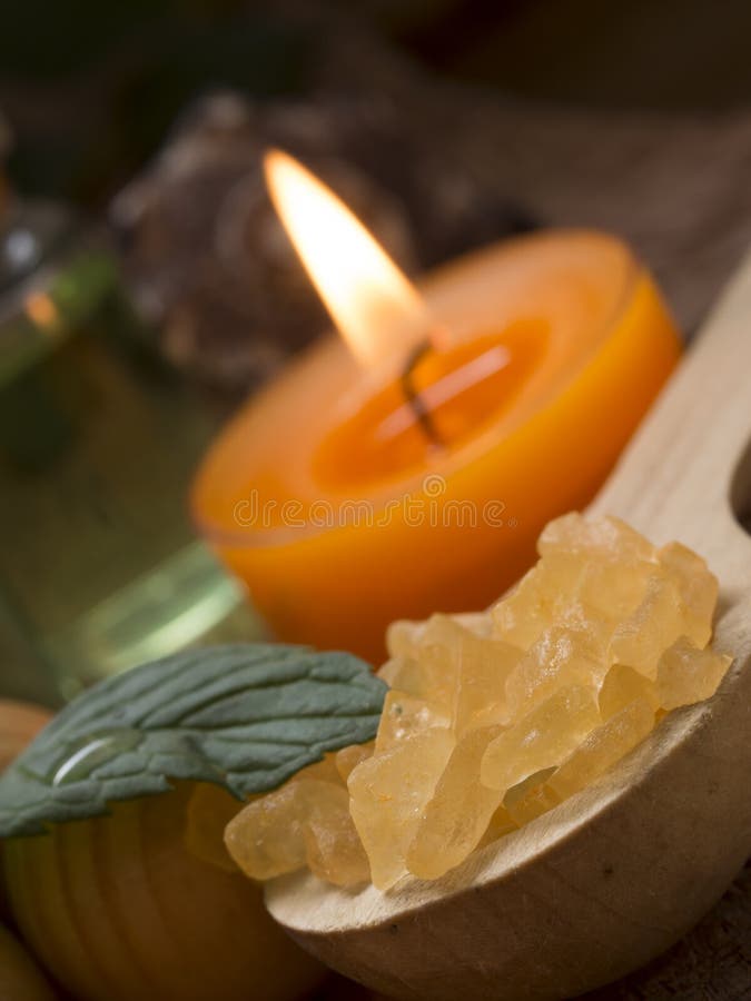 Orange bathing salt stock image. Image of fragrance, bottle - 27163185