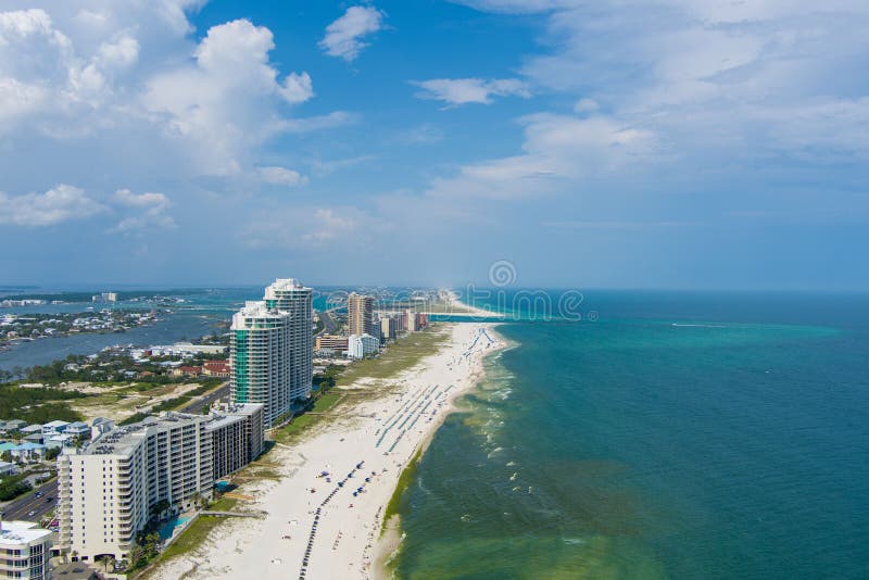 Orange Beach, Alabama stock image. Image of orange, coast - 254384059