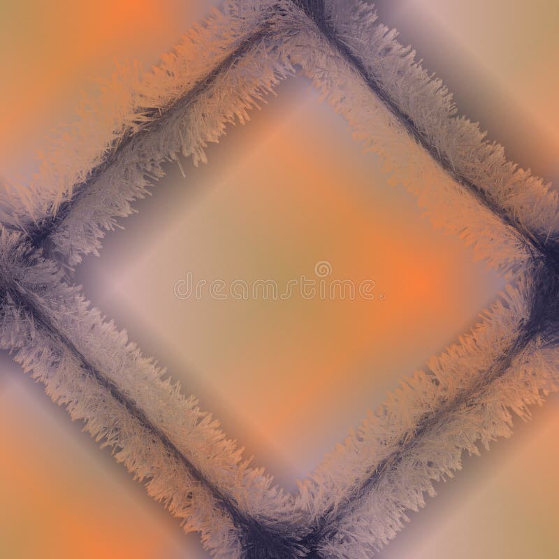 Orange, Beige and Violet Diagonal Gradient with Four Cuts with ...