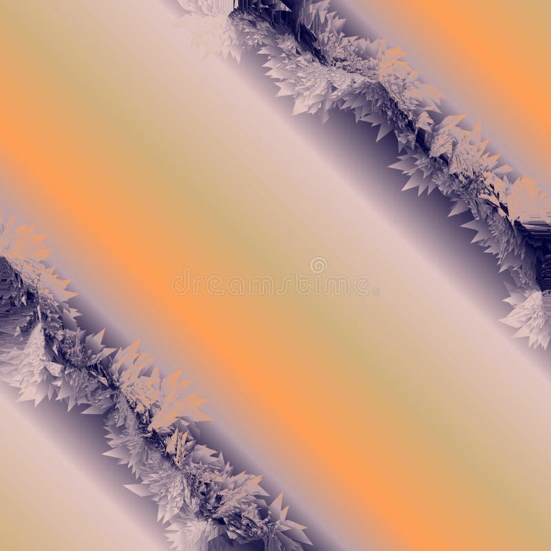 Orange, Beige and Violet Diagonal Gradient with Some Distorted Edges ...