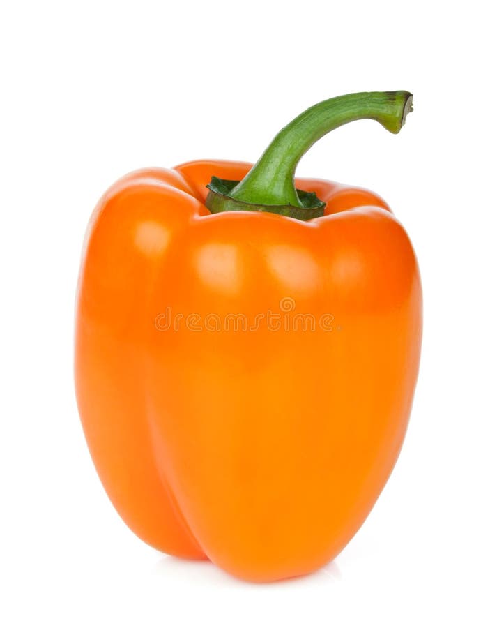 Orange bell pepper stock image. Image of bell, background - 30246813