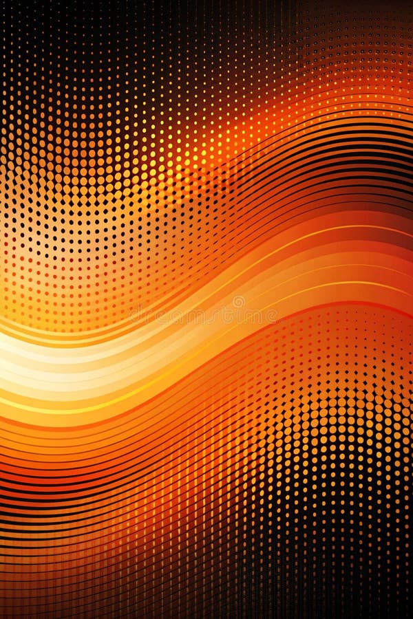 Orange and Black Abstract Gradient Dynamic Background Stock ...
